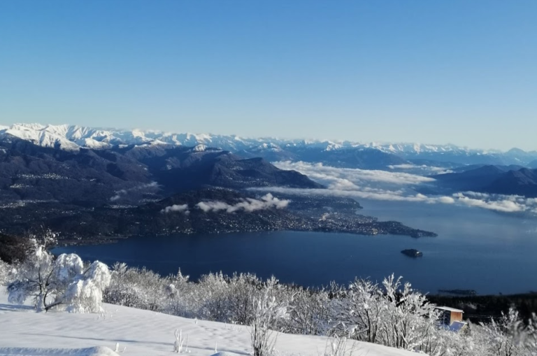 Tutta la neve del weekend - Mottarone Stresa