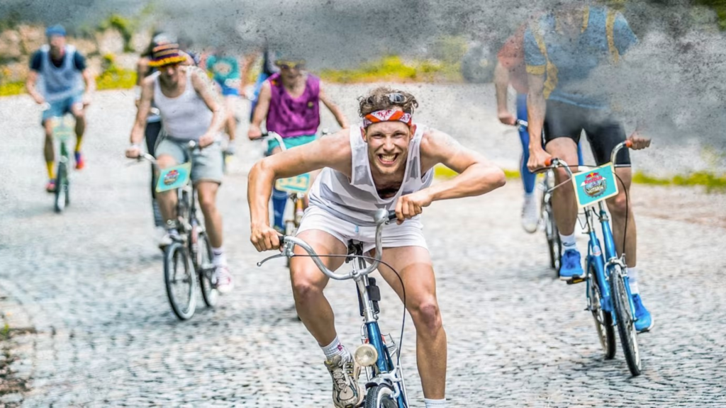 Parco del Mottarone al traguardo della gara Red Bull - Mottarone Stresa
