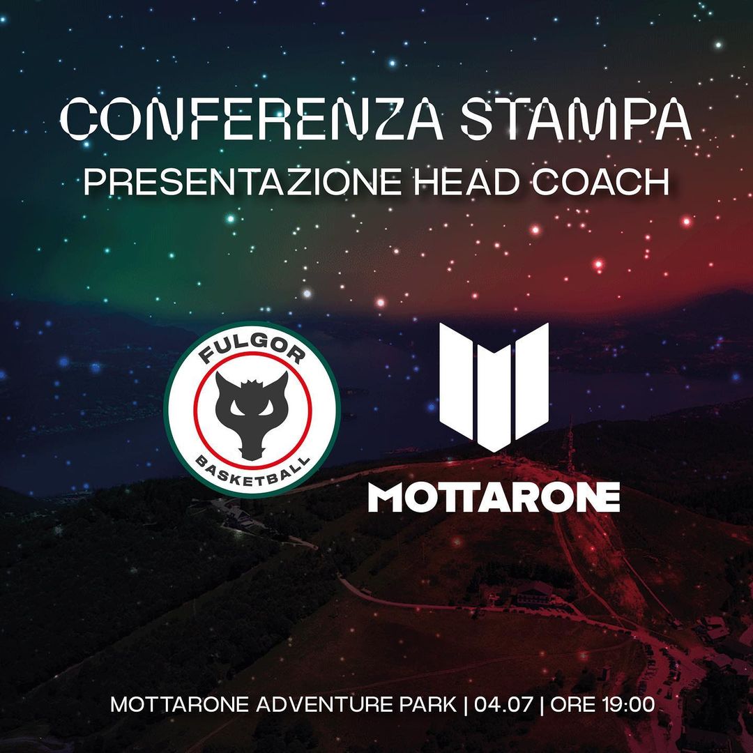 Mottarone Adventure Park ospita la presentazione di coach Ugo Ducarello ...